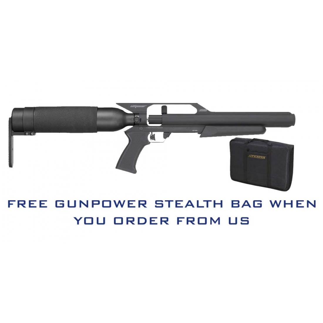 Gunpower Stealth II Pre Charged Pneumatic PCP Air Rifles ...
